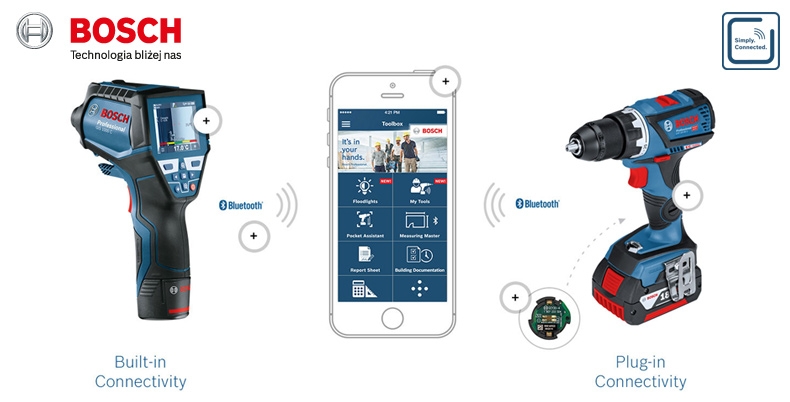 Aplikacja Bosch Toolbox